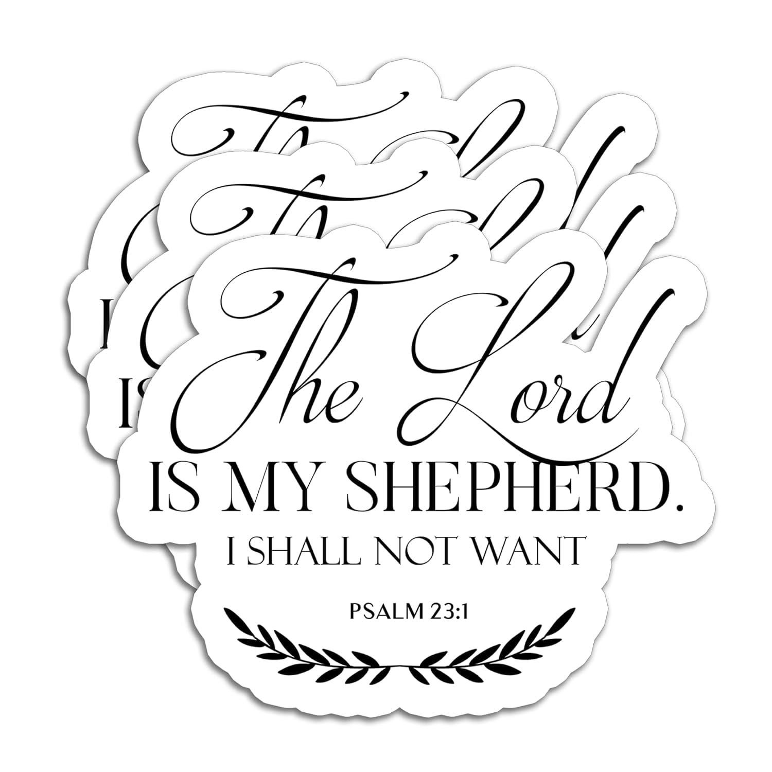 Stickly The Lord is My Shepherd Sticker, Sticker Christian Bible ...