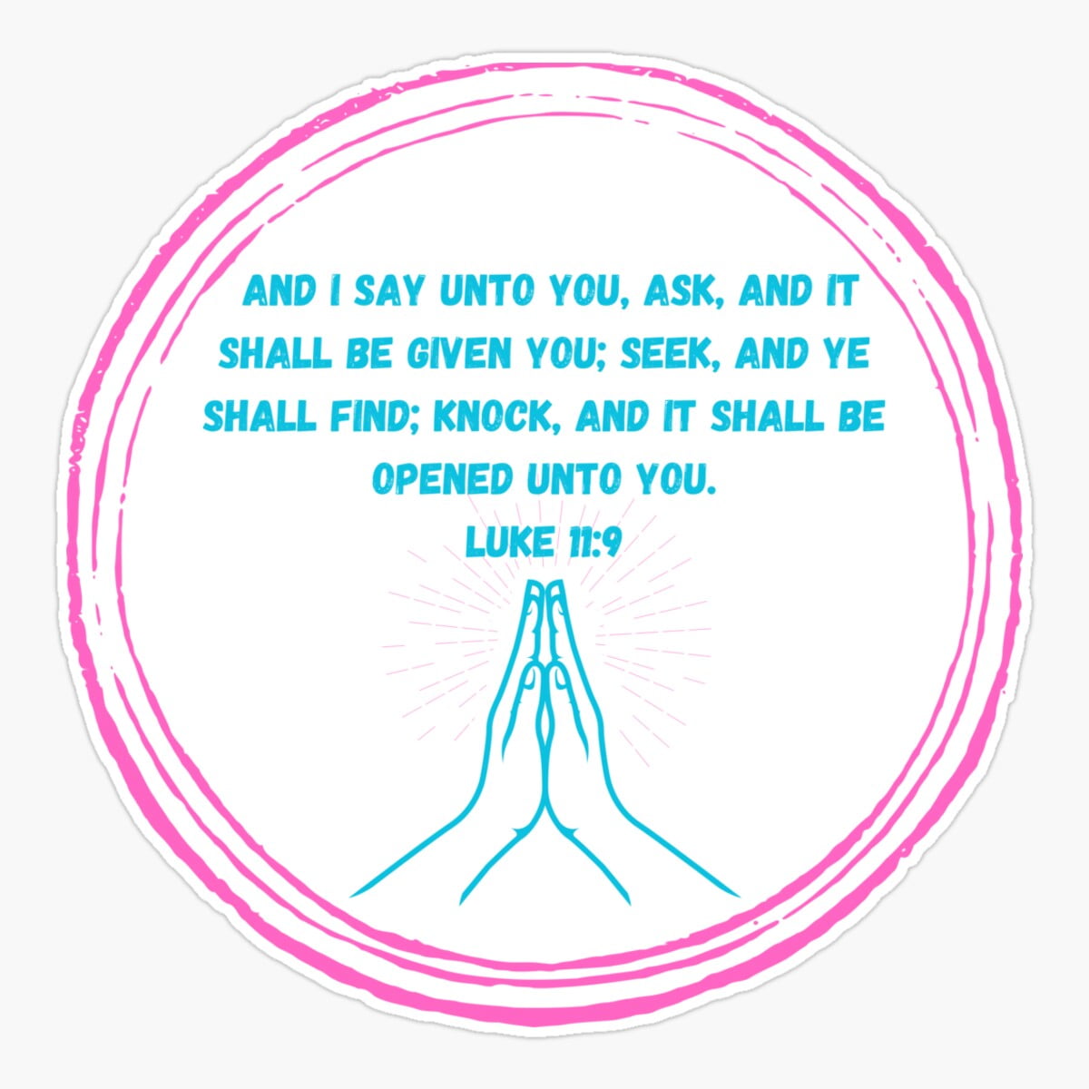 Stickly Luke 11.9 Sticker, Phone Decal Water Bottle Stickers Car Decals ...