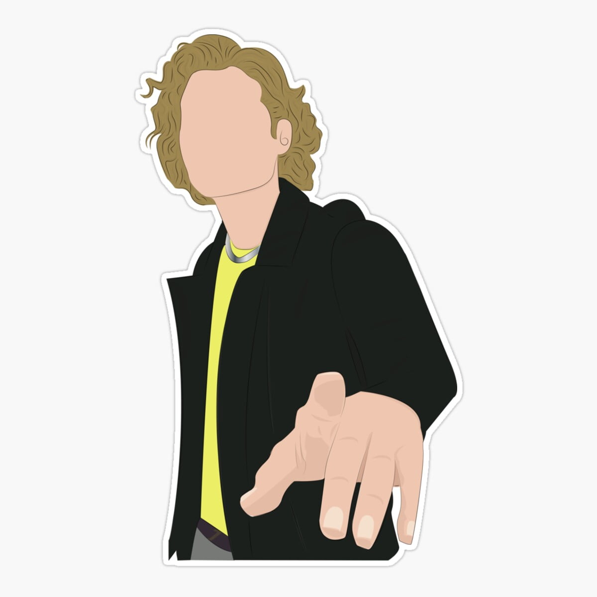 Stickly Luke Sticker, Phone Decal Water Bottle Stickers Car Decals ...