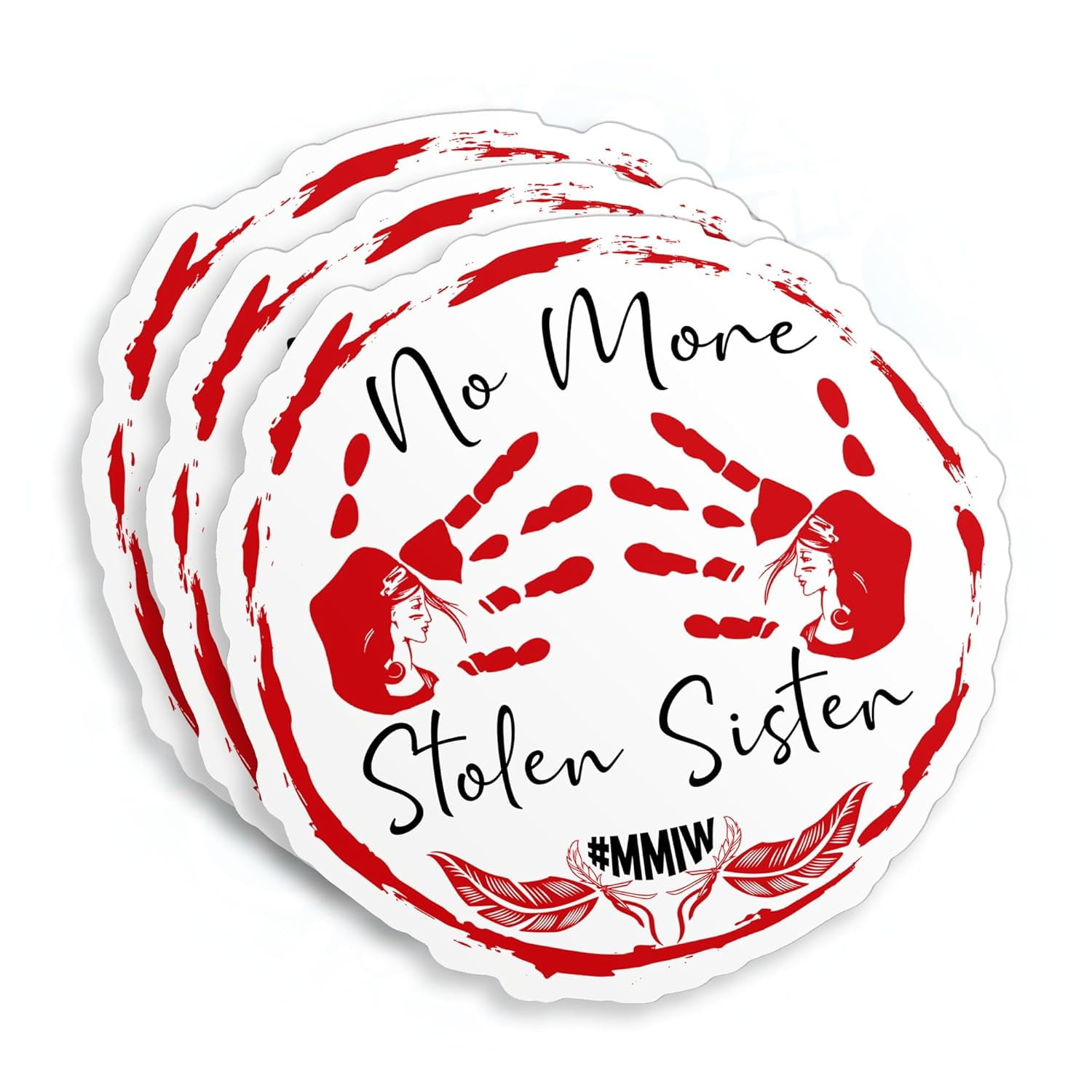 Stickly MMIW Sticker No More Stolen Sisters Missing Murdered Indigenous ...