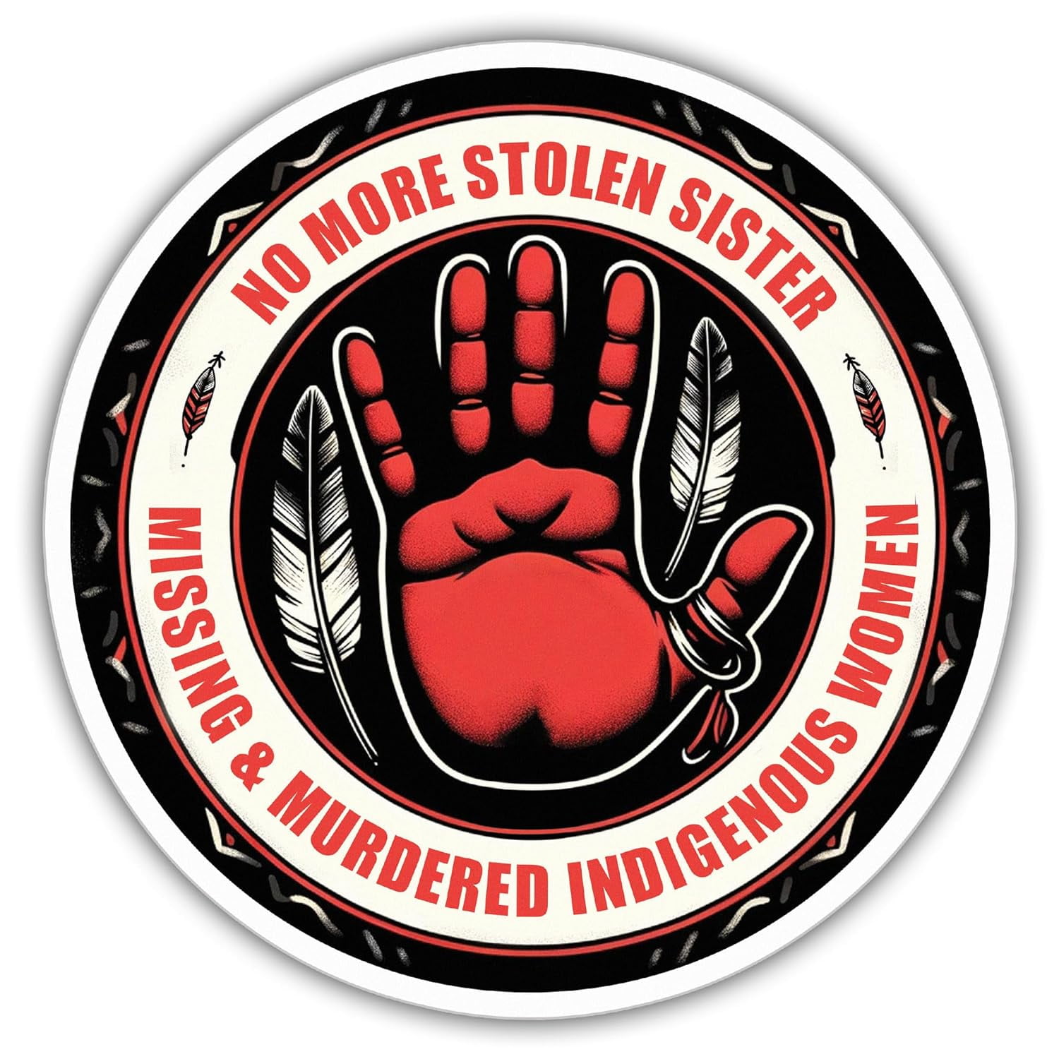 Stickly MMIW Stickers No More Stolen Sisters Missing Murdered ...