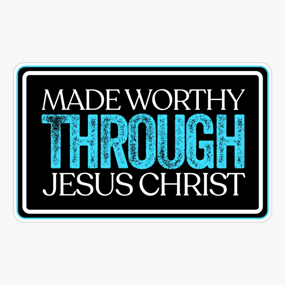 Stickly Made Worthy Through Christ - 2 Corinthians 5 Verse 18 | Bible ...