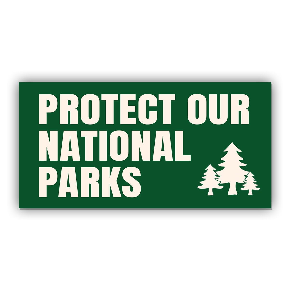 Stickly Magnetic Sticker Protect Our National Parks Magnet Save Park ...