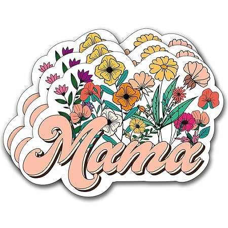Stickly Mama Sticker, Decorate Books Laptop Phones Kindles Stickers ...