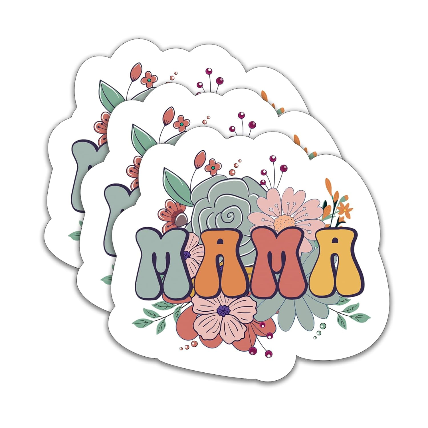 Stickly Mama Stickers, Mama Decals, Inspirational Mom Sticker, Mom ...