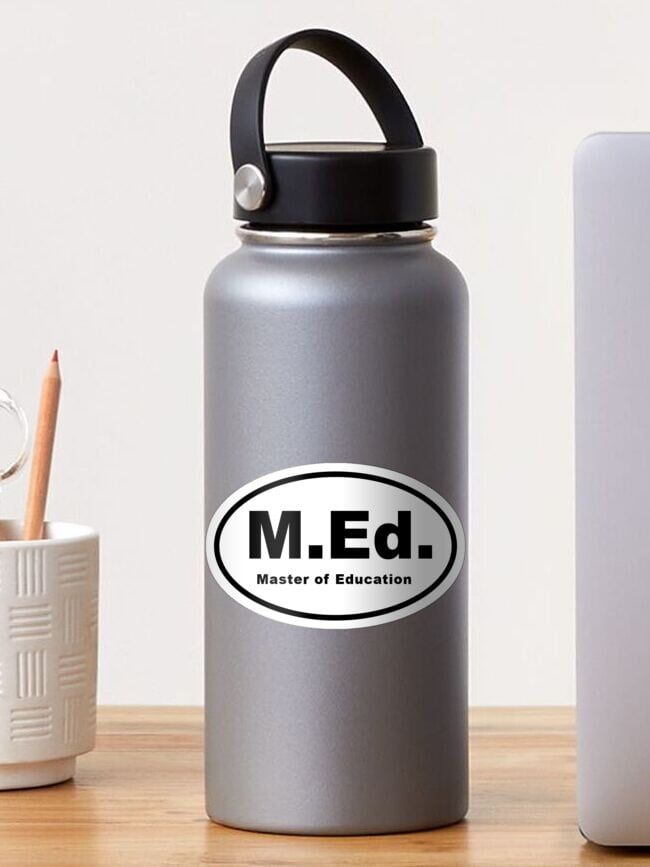 Stickly Masters Oeducation Oval Sticker, Phone Decal Water Bottle ...
