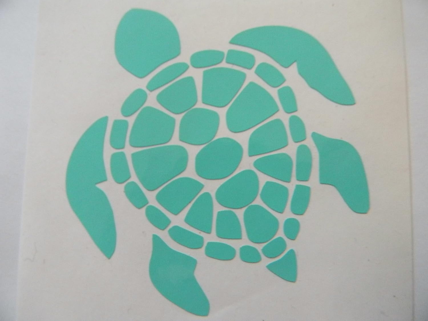 Stickly Mint Green Sea Turtle Vinyl decal/sticker - Walmart.com