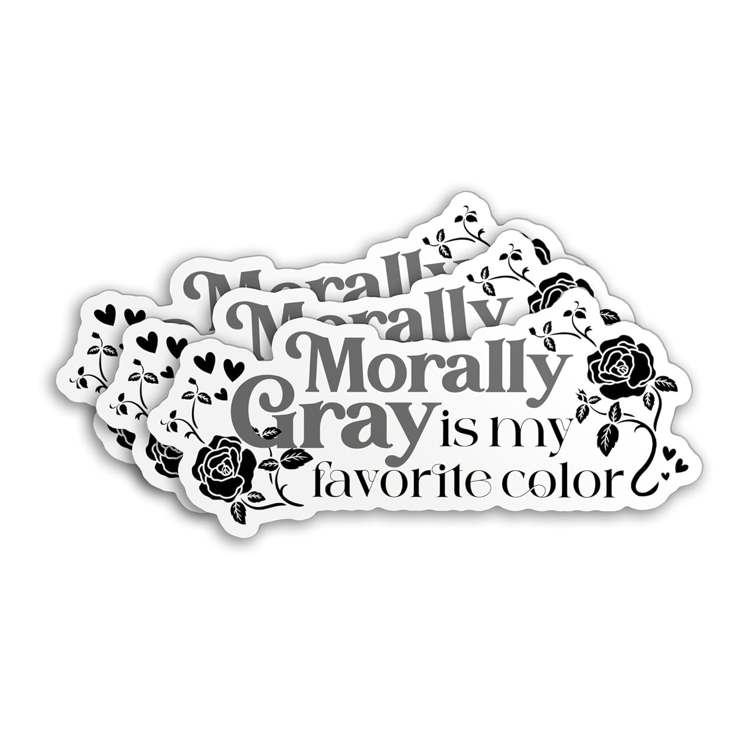 Stickly Morally Gray is My Favorite Color Sticker Bookish Sticker ...