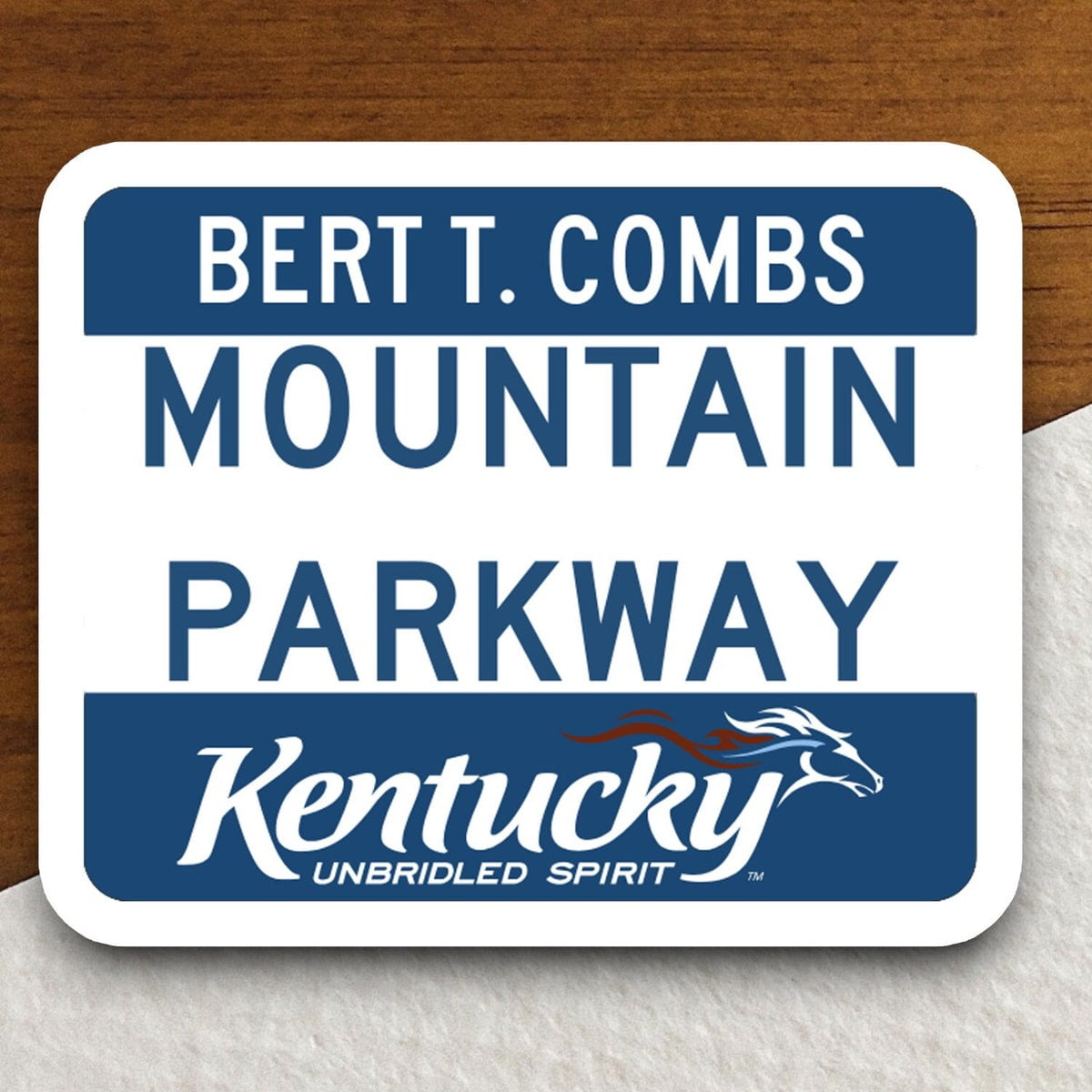Stickly Mountain Parkway Road Sign Stickers, Traffic Sticker, Road Sign ...