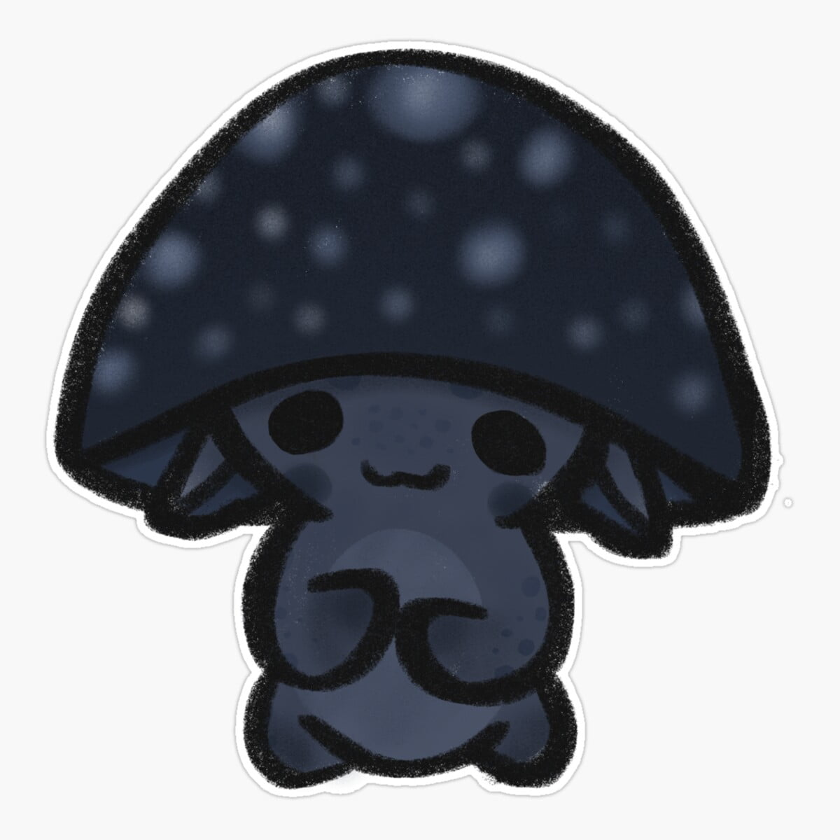 Stickly Mushroom Mandrake Sticker, Phone Decal Water Bottle Stickers ...