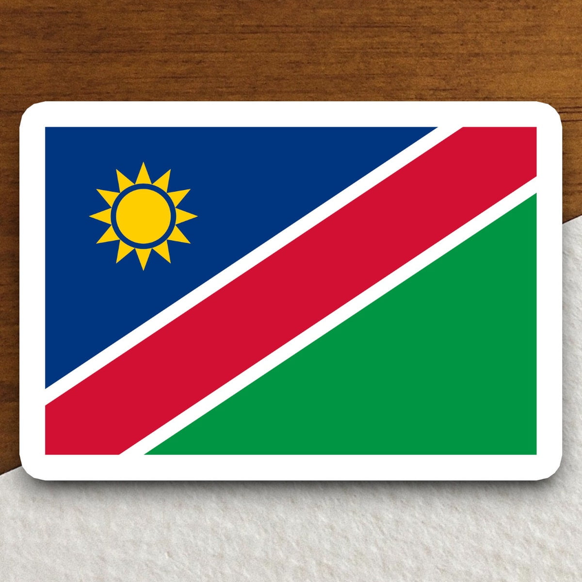 Stickly Namibia Country Flag Sticker, International Country Sticker ...