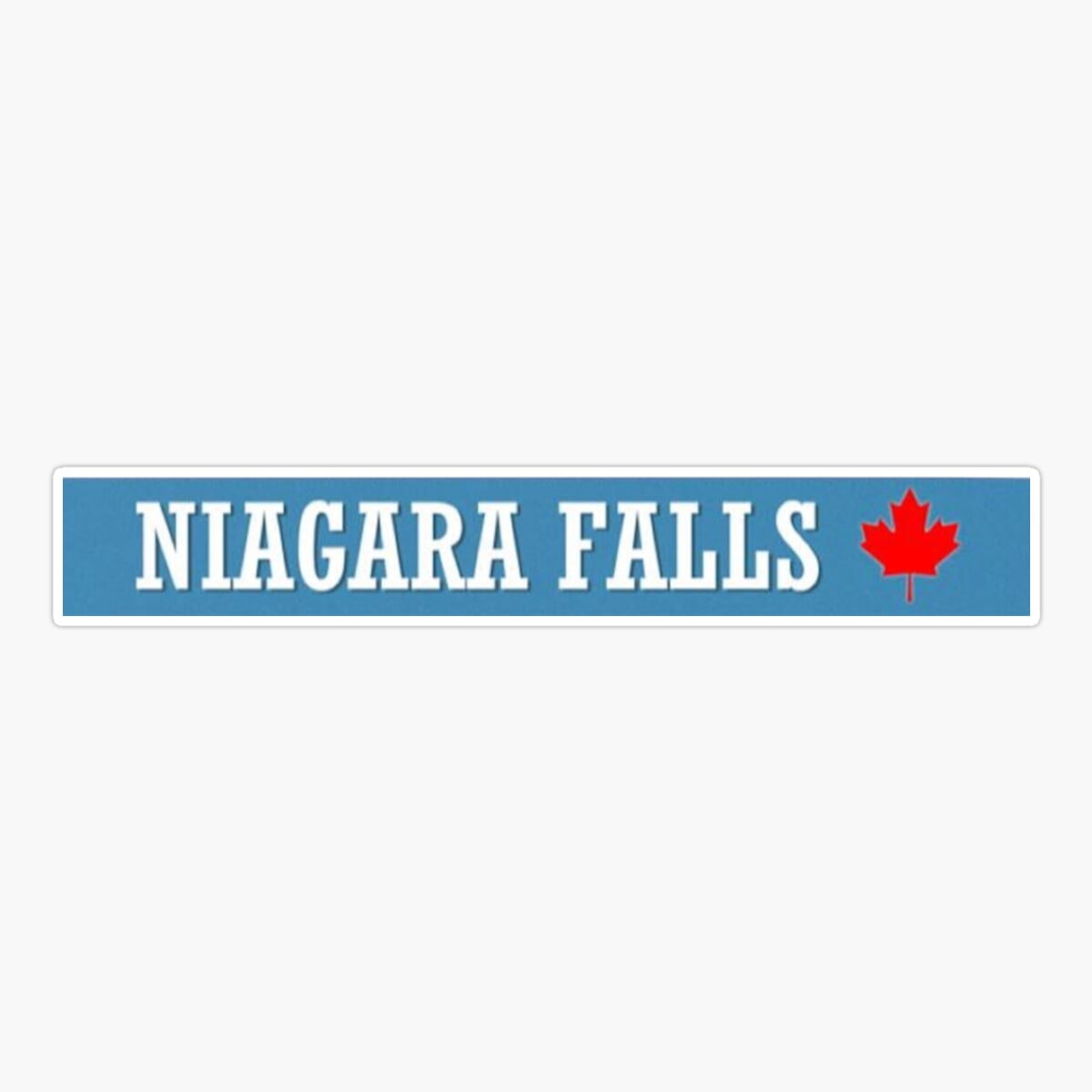 Stickly Niagara Falls Sticker, Phone Decal Water Bottle Stickers Car ...
