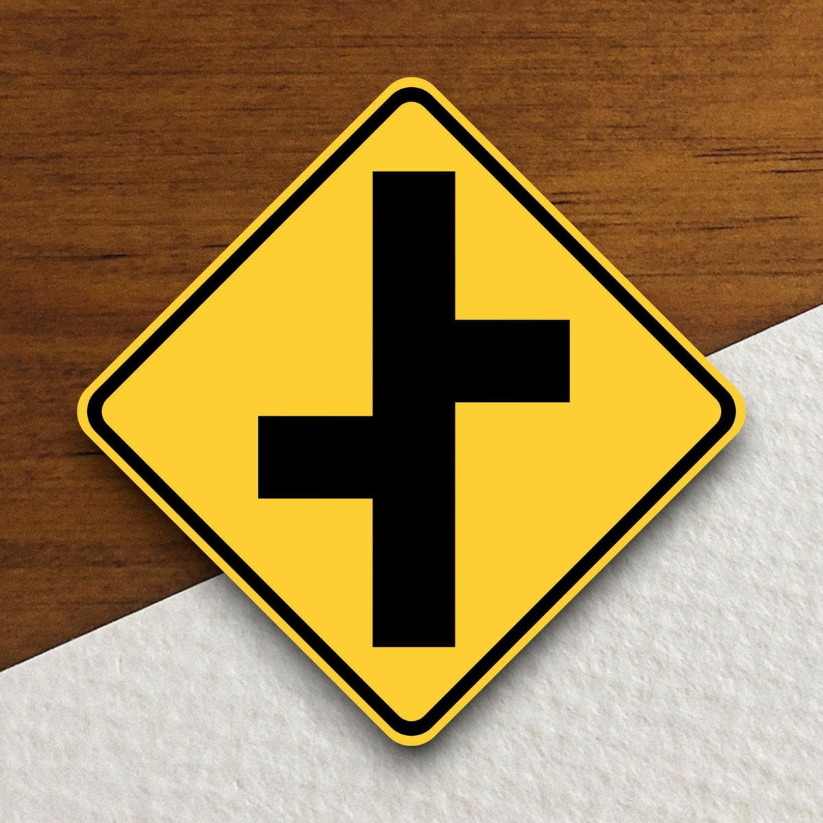Stickly Offside Roads Road Sign Stickers, Traffic Sticker, Road Sign ...