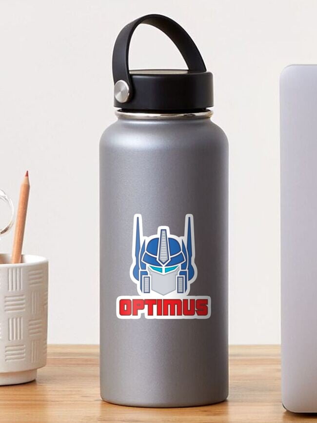 Stickly Optimus Prime Logo Sticker, Phone Decal Water Bottle Stickers ...