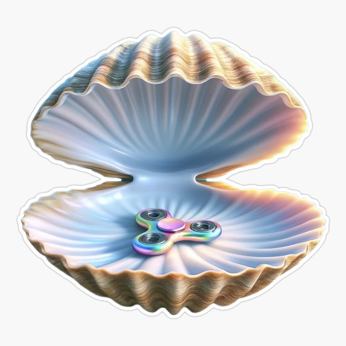 Stickly Origin Ofidget Spinner Sticker, Phone Decal Water Bottle ...