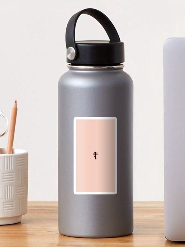 Stickly Orthodox Christian Cross Sticker, Phone Decal Water Bottle ...