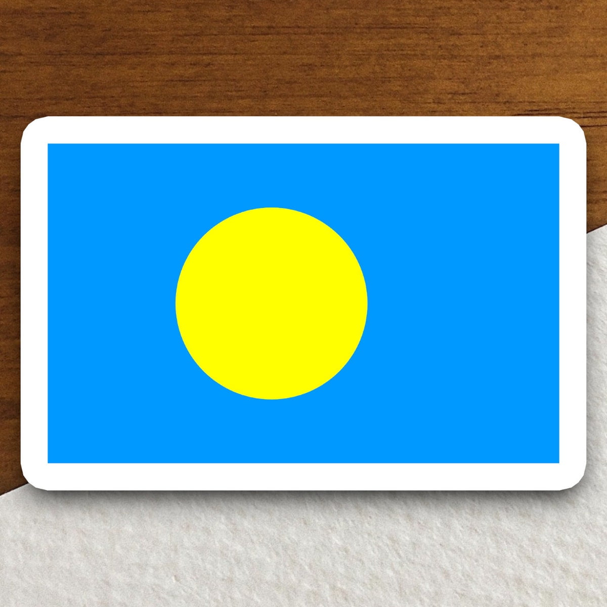 Stickly Palau Country Flag Sticker, International Country Sticker ...