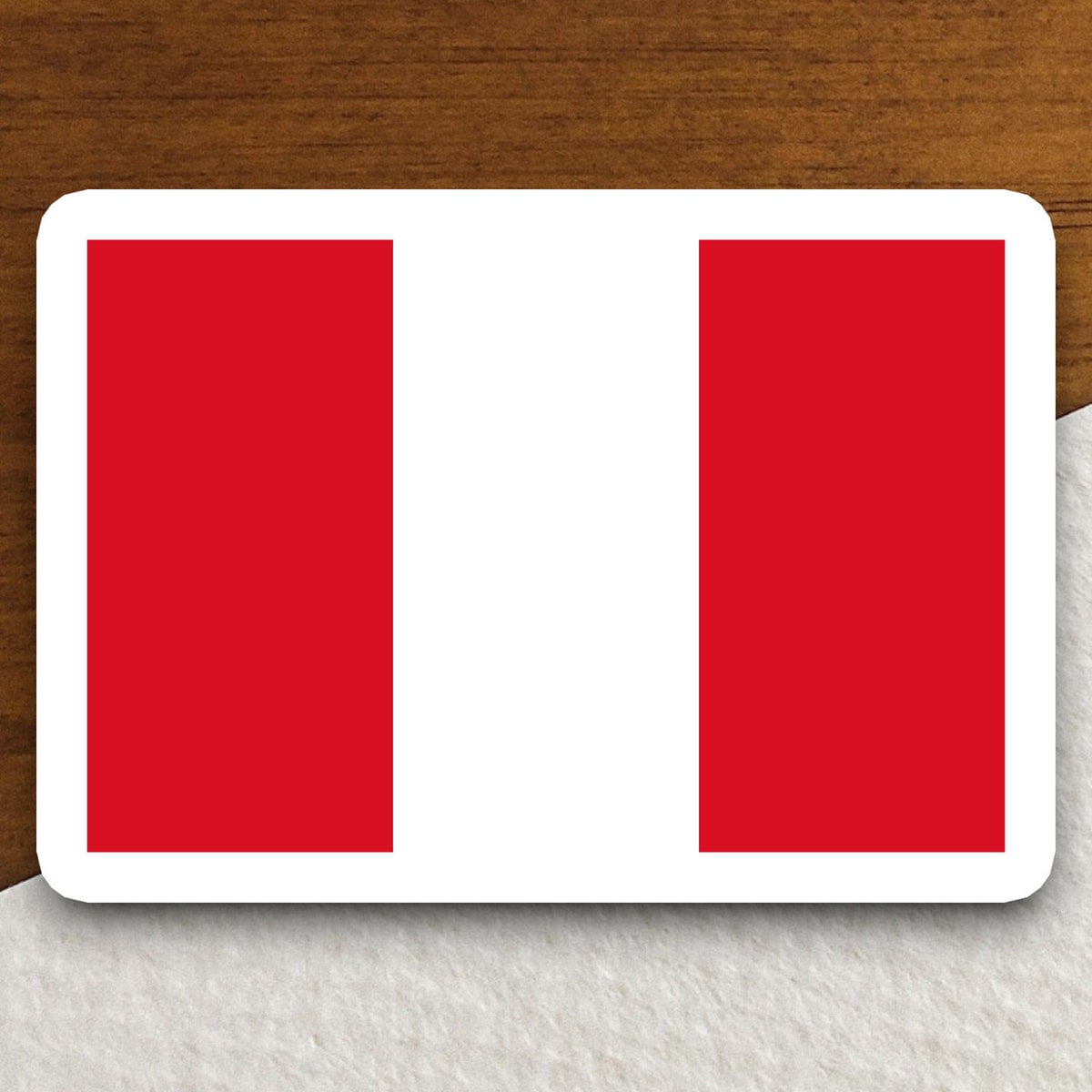 Stickly Peru Country Flag Sticker, International Country Sticker ...
