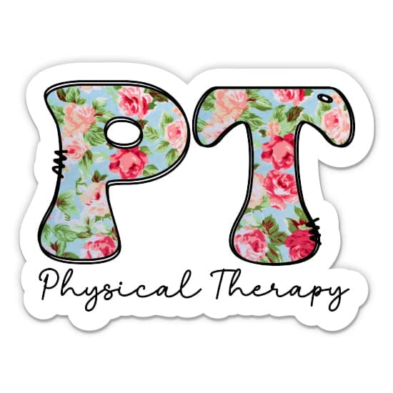 Stickly Physical Therapy Sticker Laptop Sticker Vinyl for Car, Phone ...