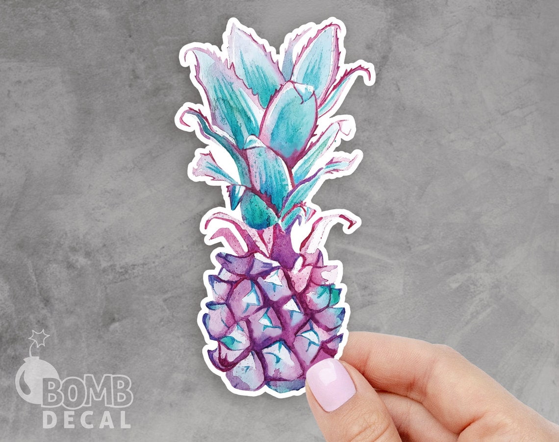 Stickly Pineapple Er, Pineapple Watercolour Er, Ananas Er, Fruit Er ...