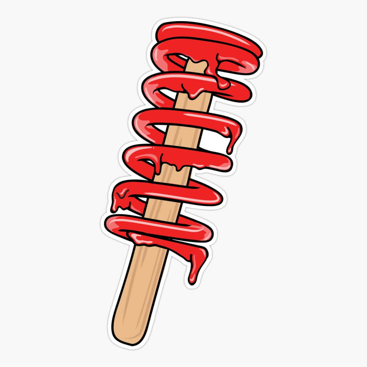 Stickly Popsicle Coilover Sticker, Phone Decal Water Bottle Stickers ...