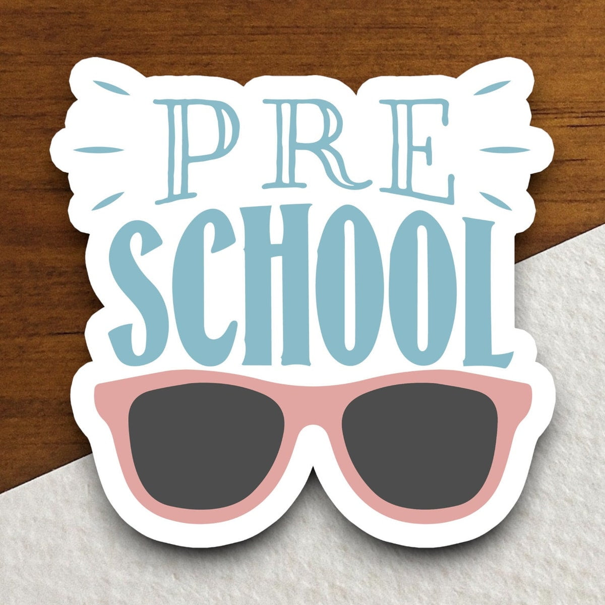 Stickly Pre-School Sticker, Teacher Sticker, Education Sticker, School ...
