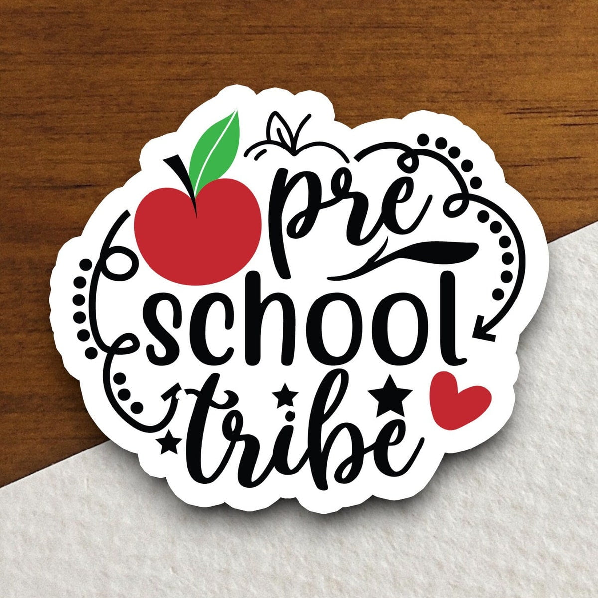 Stickly Pre-School Tribe Sticker, Teacher Sticker, Education Sticker ...