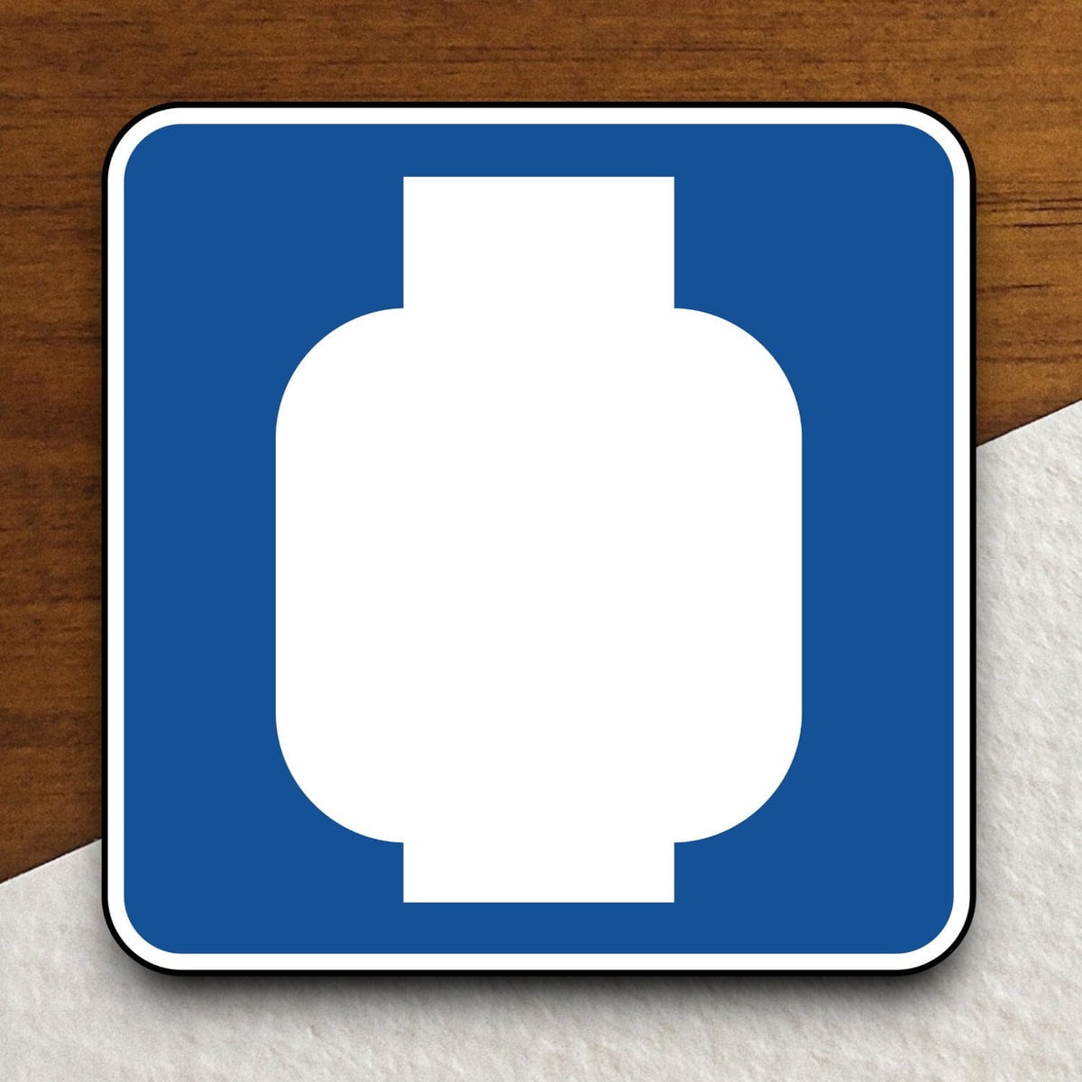 Stickly Propane Gas Road Sign Stickers, Traffic Sticker, Road Sign ...