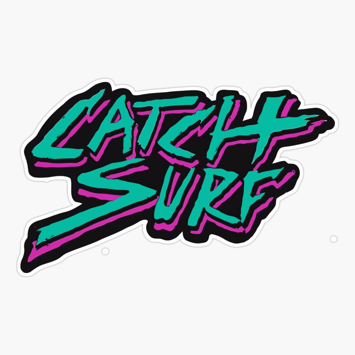 Stickly Quiksilver Catch Sursticker, Phone Decal Water Bottle Stickers ...