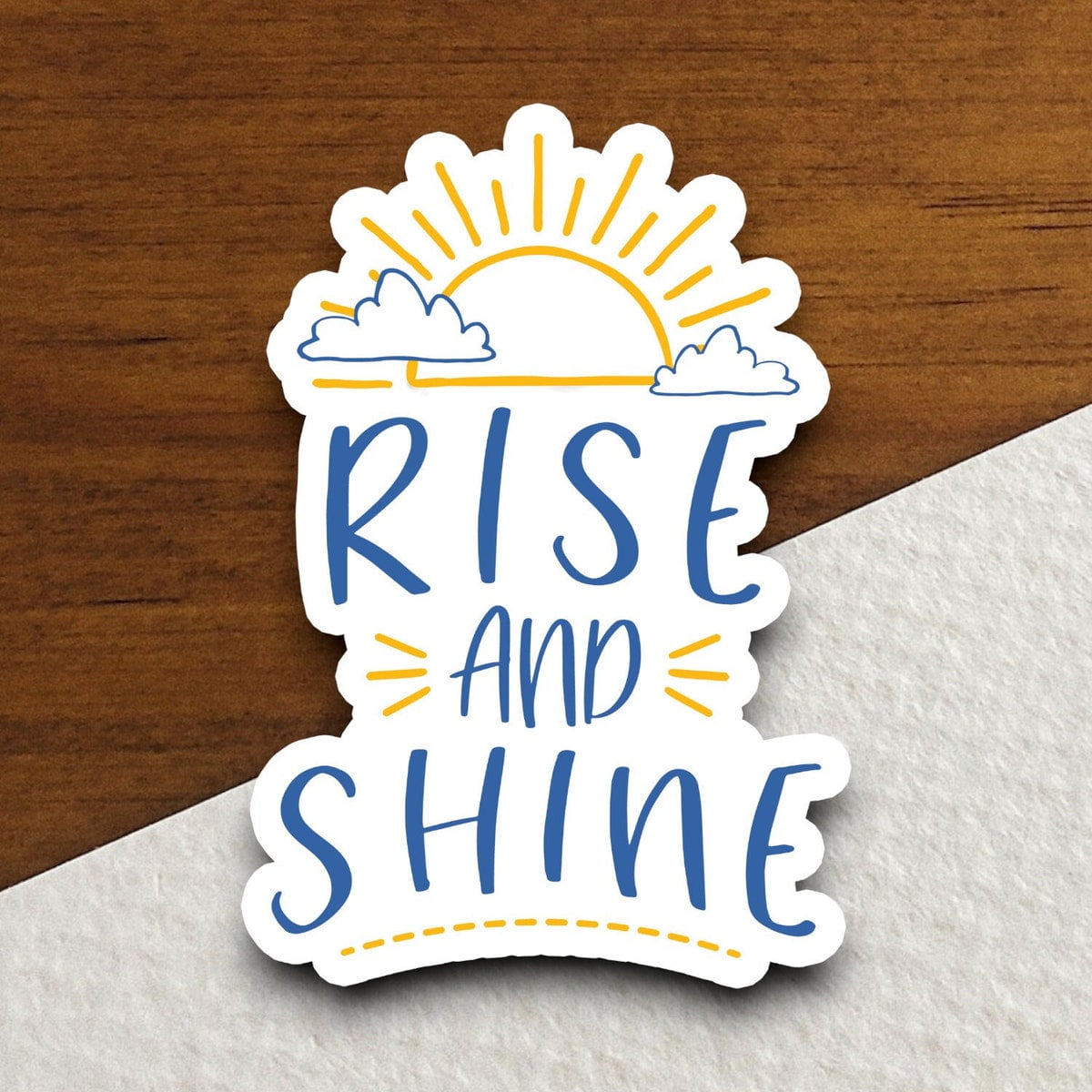 Stickly Rise And Shine Sticker, Religious Sticker, Faith Sticker ...