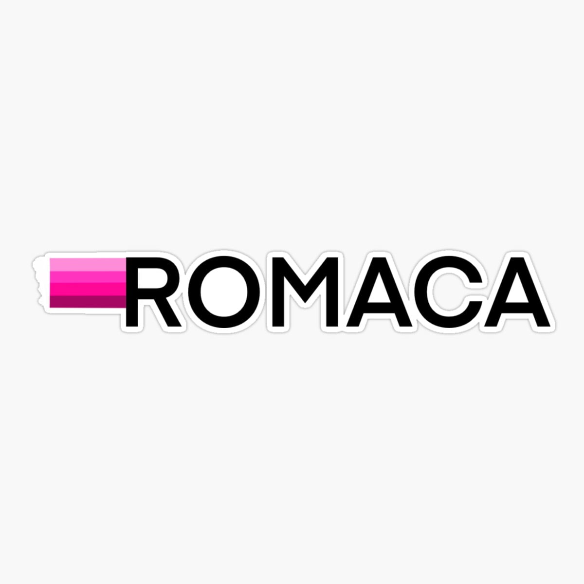 Stickly Romaca Av Sticker Sticker, Phone Decal Water Bottle Stickers ...