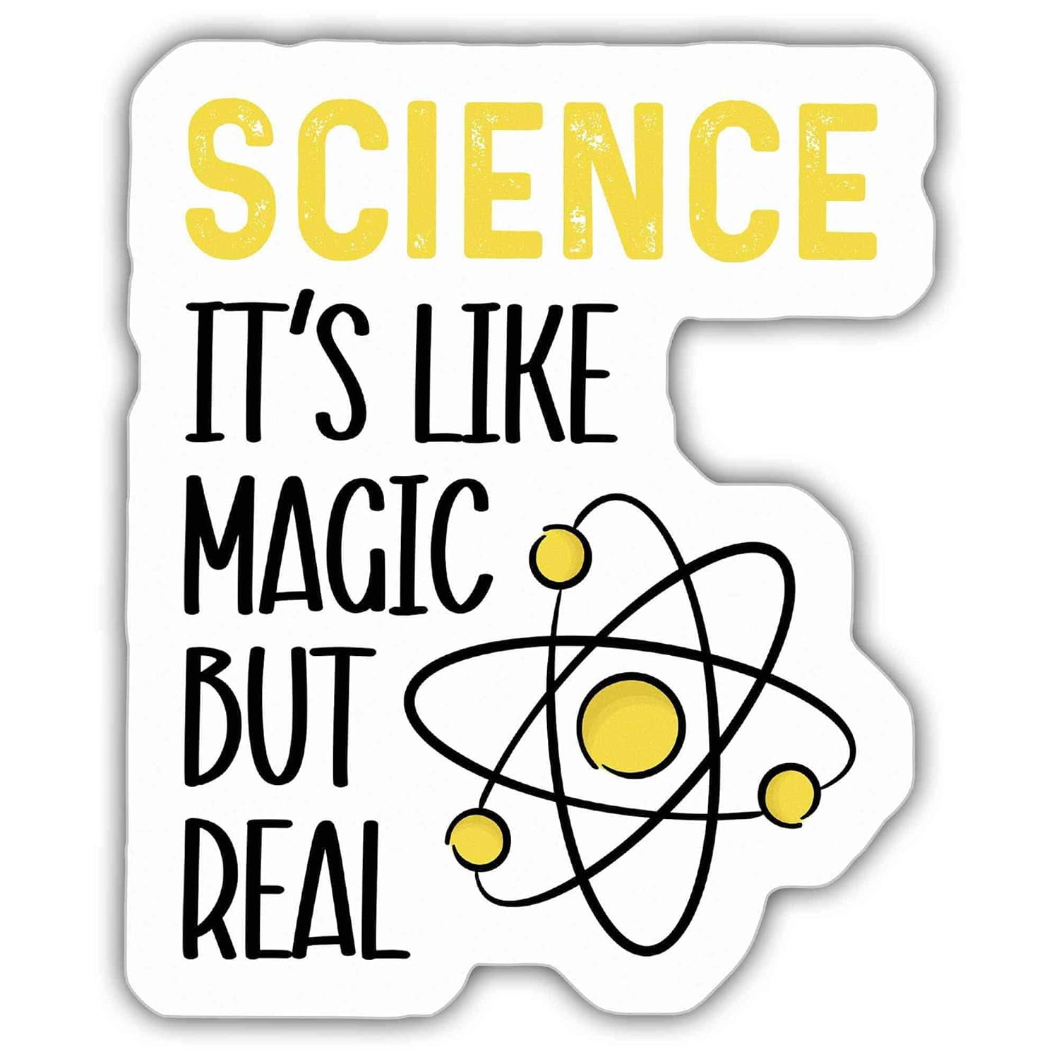 Stickly Science Stickers Science Lover Decals Science It's Like Magic ...