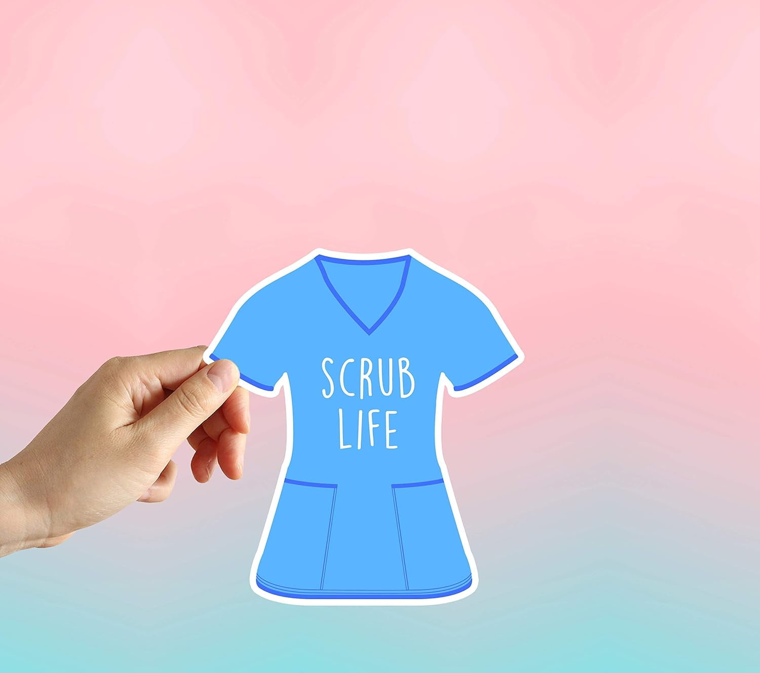 Stickly Scrub Life Sticker, Laptop Sticker, Water Bottle Sticker, Phone ...