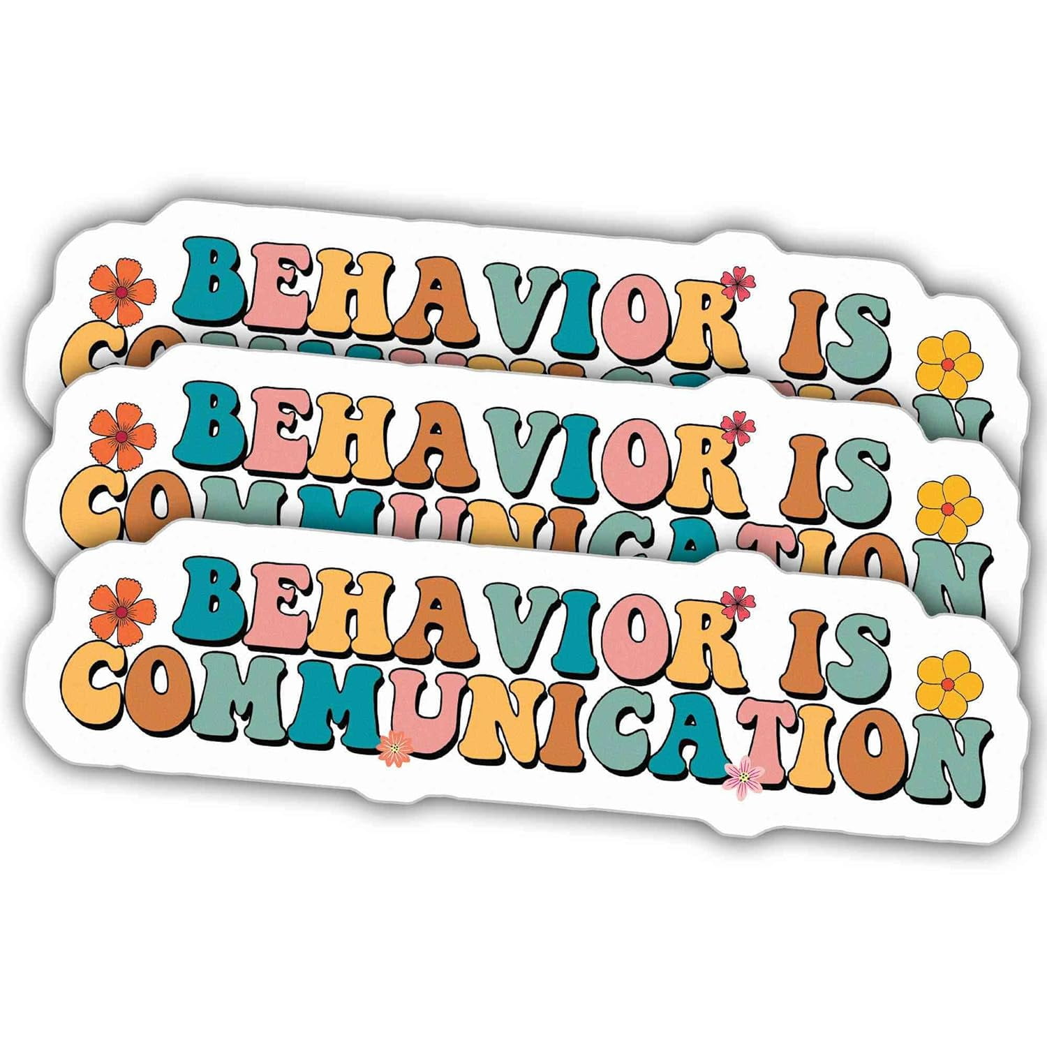 Stickly Special Education Teacher Stickers SPED Decals Behavior is ...