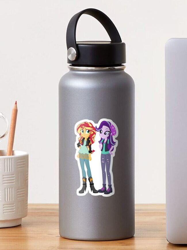Stickly Starlight Glimmer And Sunset Shimmer Sticker, Phone Decal Water ...