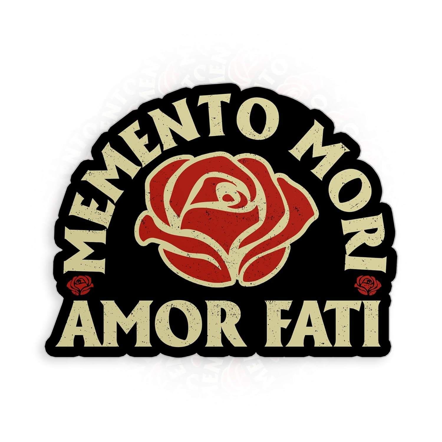 Stickly Stoicism Quote Amor Fati Sticker Memento Mori Amor Fati Vintage ...