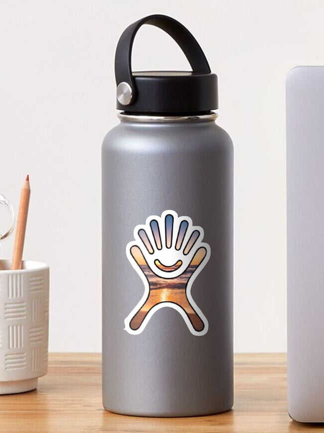 Stickly Sunset Hydro Flask Sticker, Phone Decal Water Bottle Stickers ...