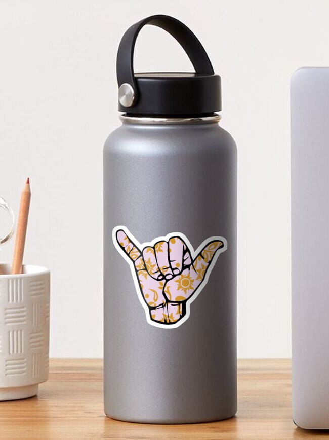 Stickly Tangled Shaka Hand Sticker, Phone Decal Water Bottle Stickers ...