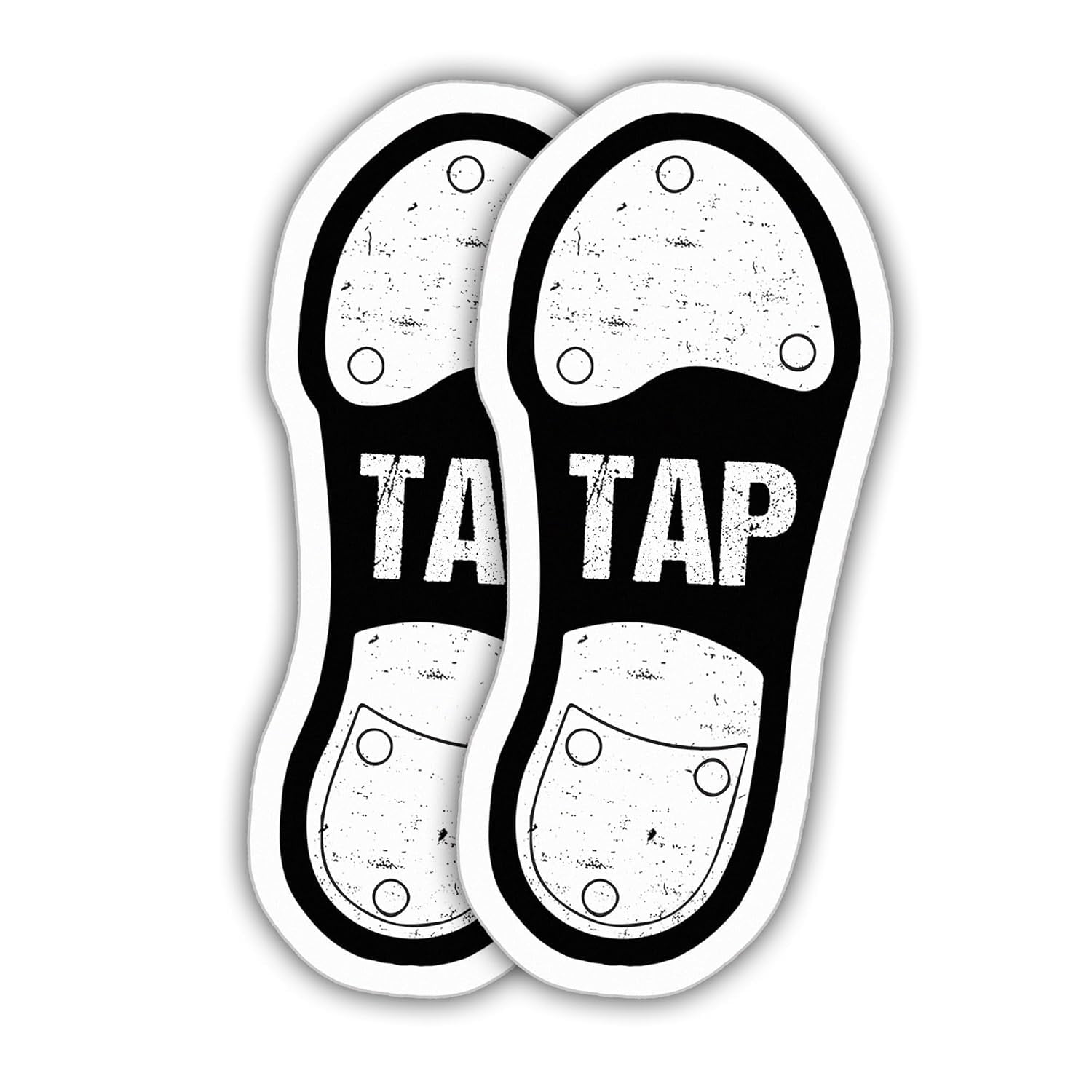 Stickly Tap Dance Sticker Tap Dance Decal Tap Dancing Shoes Funny Vinyl ...