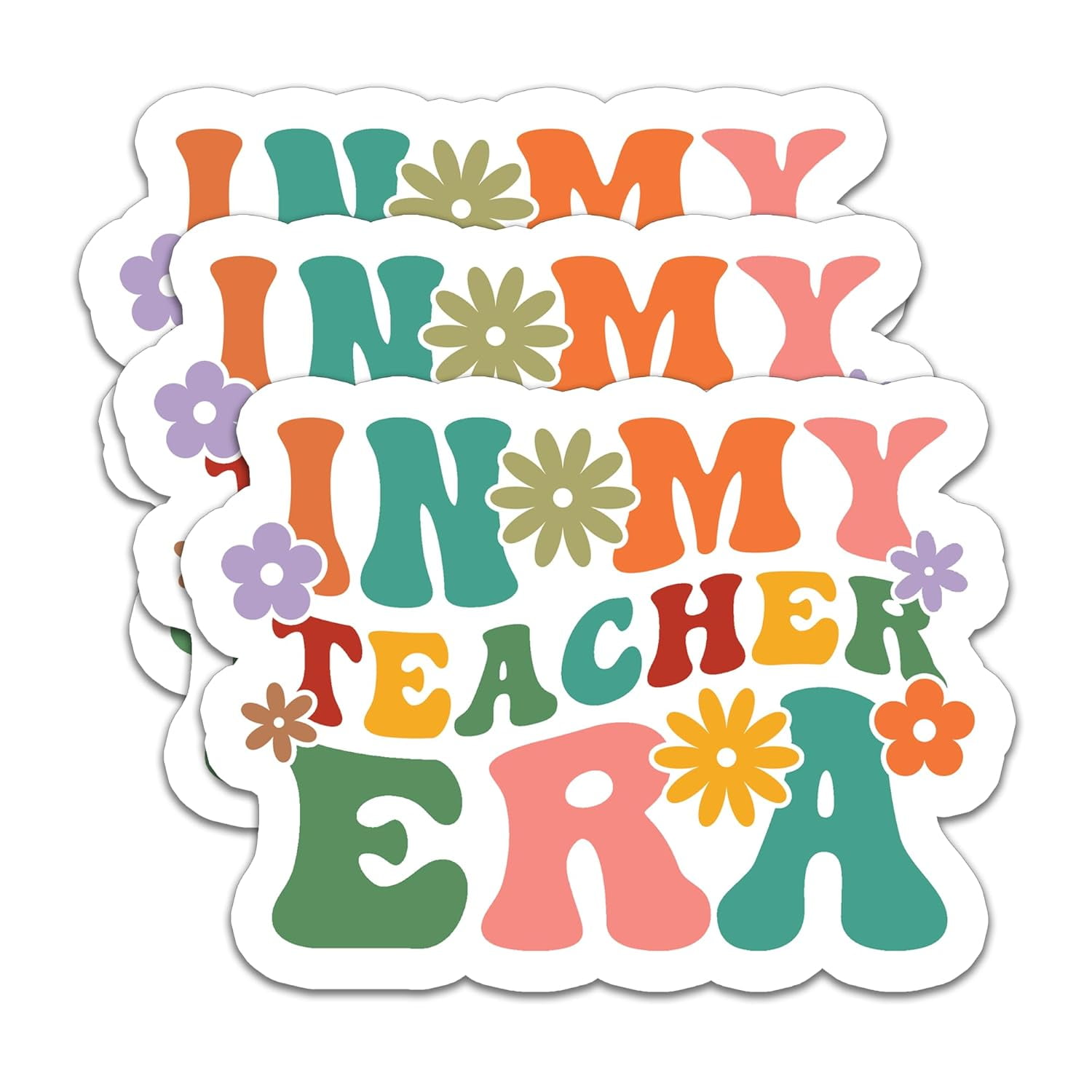 Stickly in My Teacher Era Retro Sticker, Teacher Stickers Back to ...