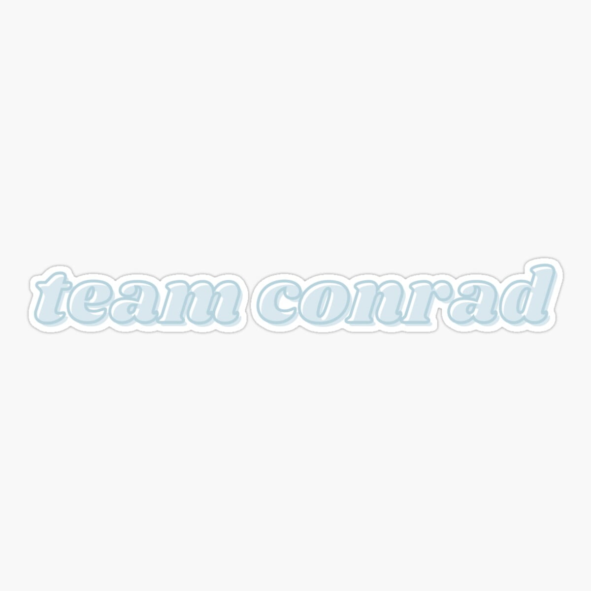 Stickly Team Conrad Sticker, Phone Decal Water Bottle Stickers Car Decals, Funny Birthday Gift ...