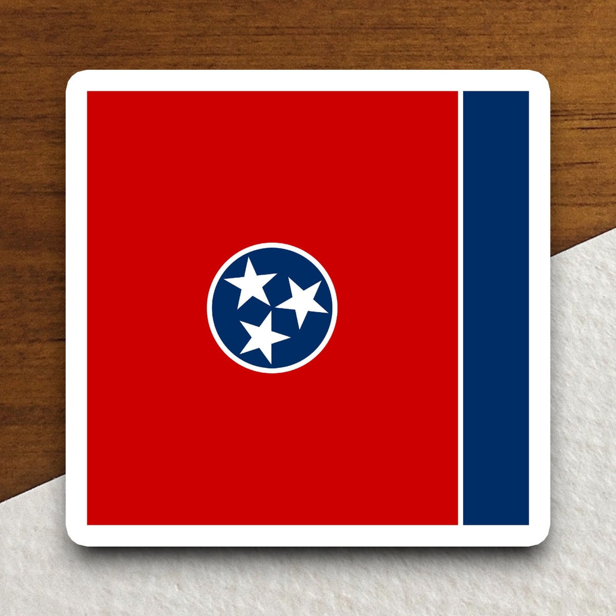 Stickly Tennessee State Sticker, Tennessee Flag Sticker, Pennant ...