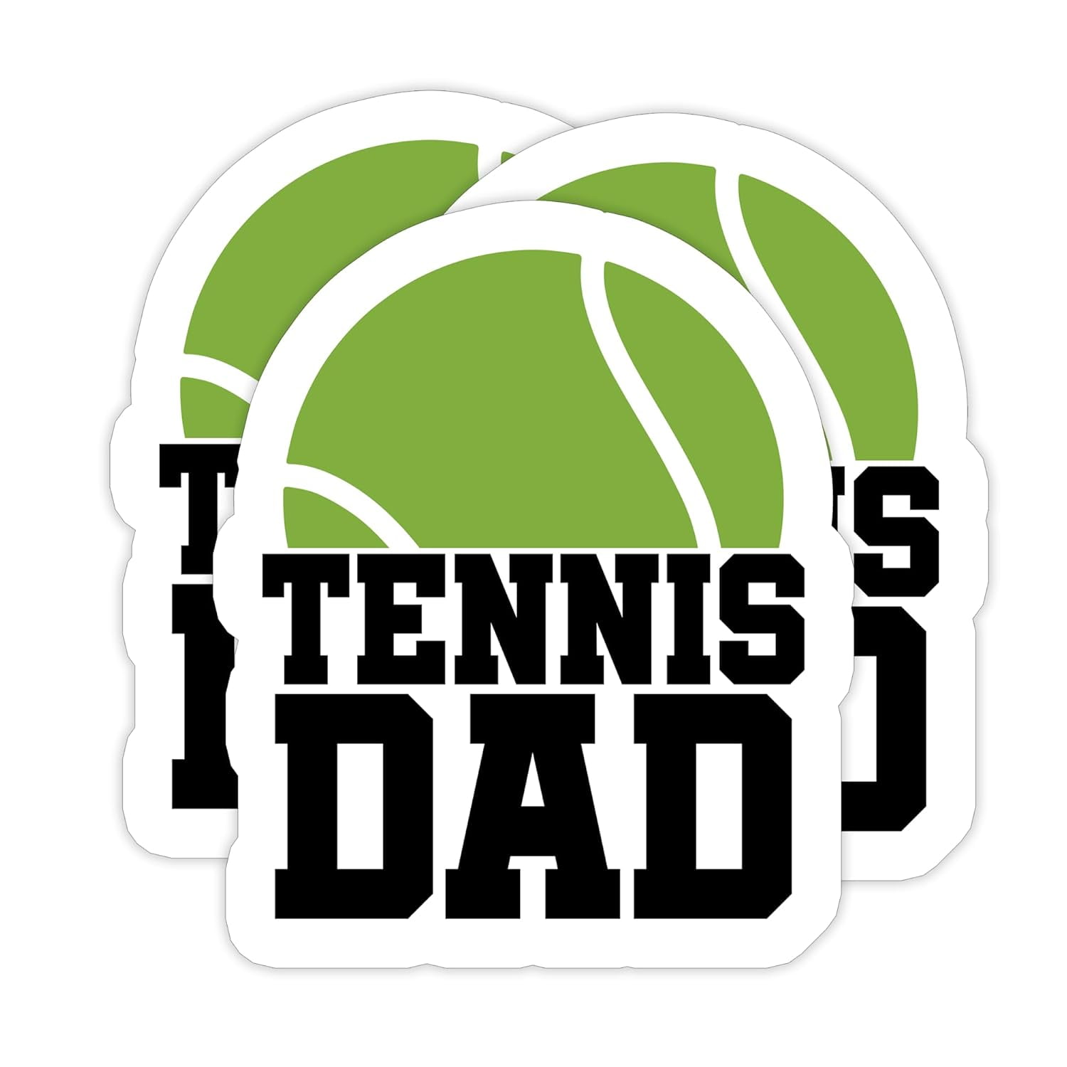 Stickly Tennis Dad Sticker, Tennis Stickers Decals, Tennis Sport ...