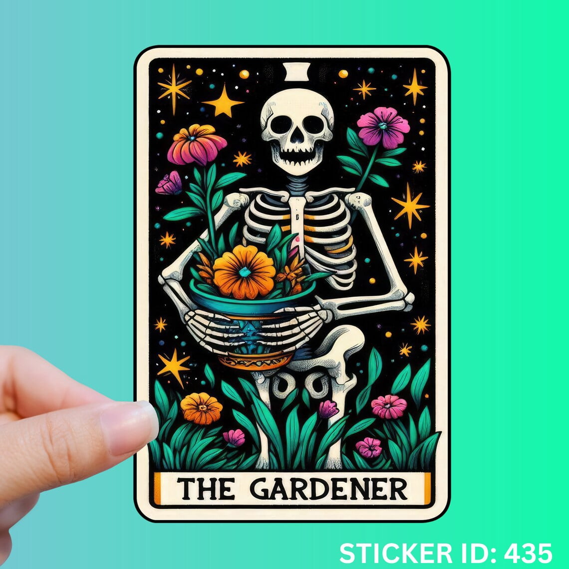 Stickly The Gardener Lady Tarot Card er Laptop er Tarot er Fantasy er ...