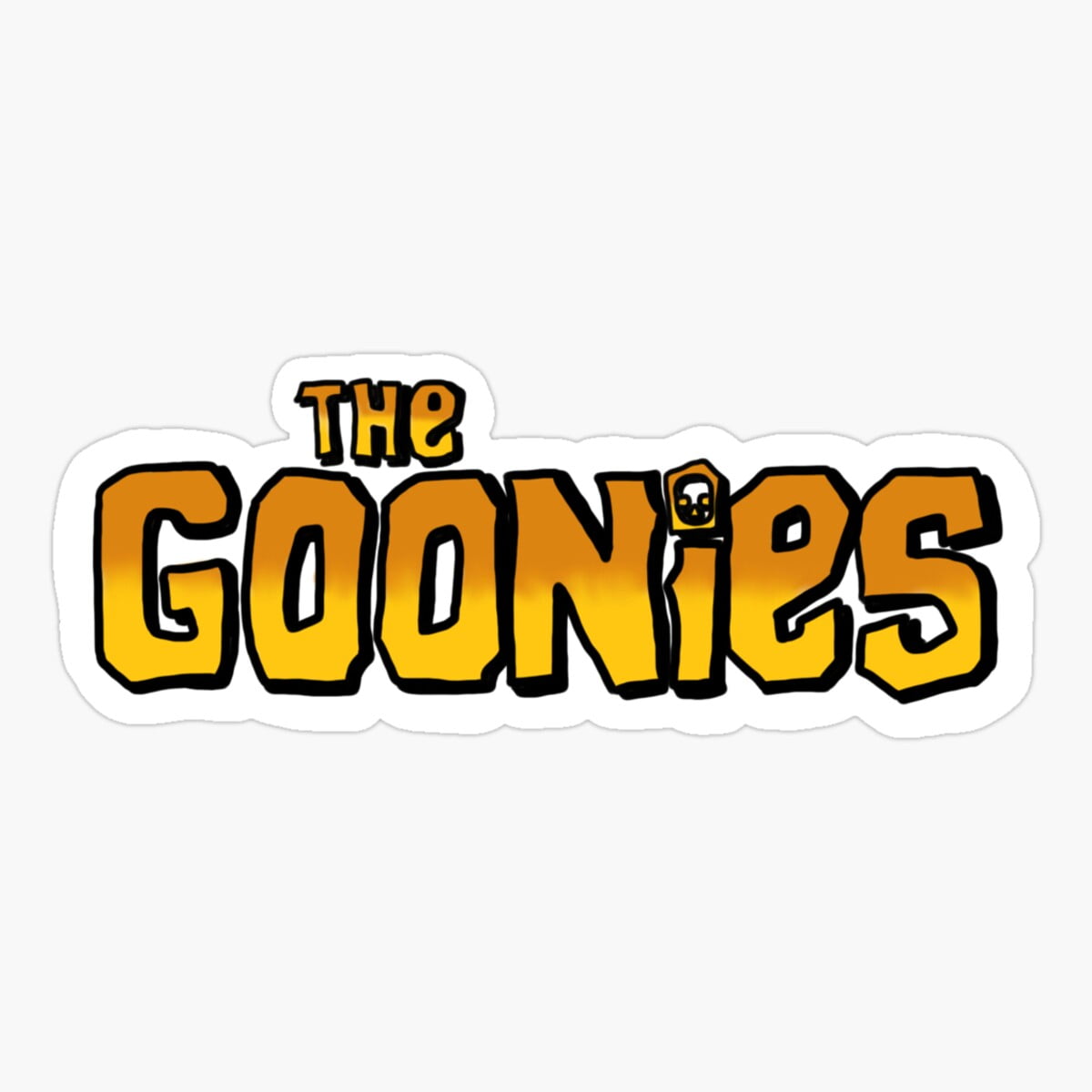 Stickly The Goonies Sticker, Phone Decal Water Bottle Stickers Car ...