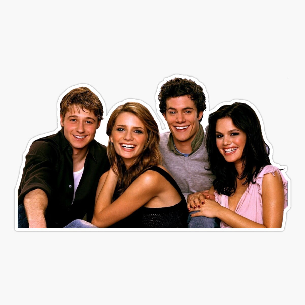 Stickly The Oc Cast Sticker Sticker, Phone Decal Water Bottle Stickers ...