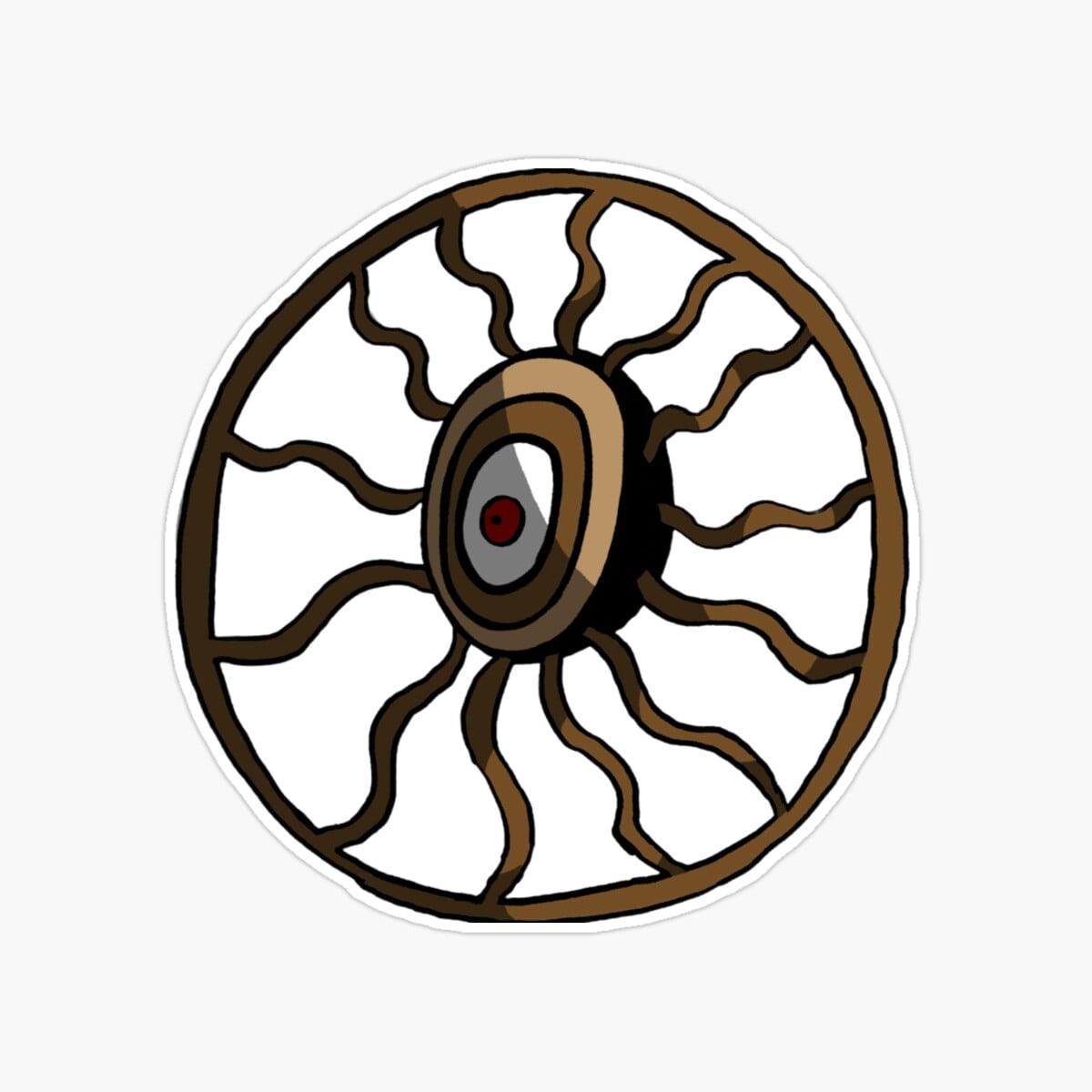 Stickly The Wheel Valve Sticker, Phone Decal Water Bottle Stickers Car ...