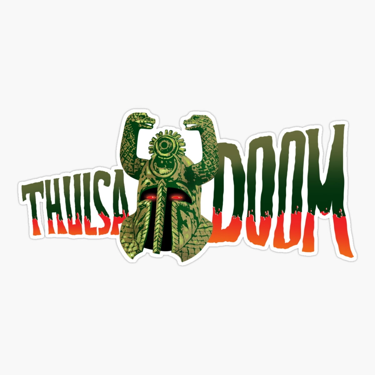 Stickly Thulsa Doom Sticker, Phone Decal Water Bottle Stickers Car ...