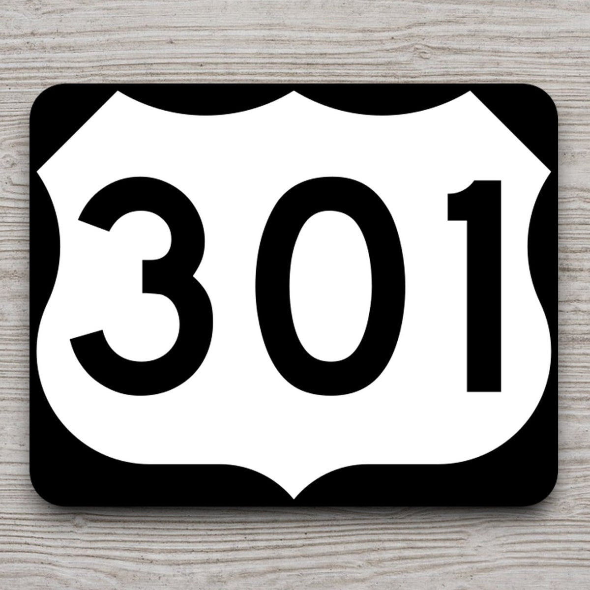 Stickly United States U.S. Route 301 Road Sign Sticker, Road Trip ...