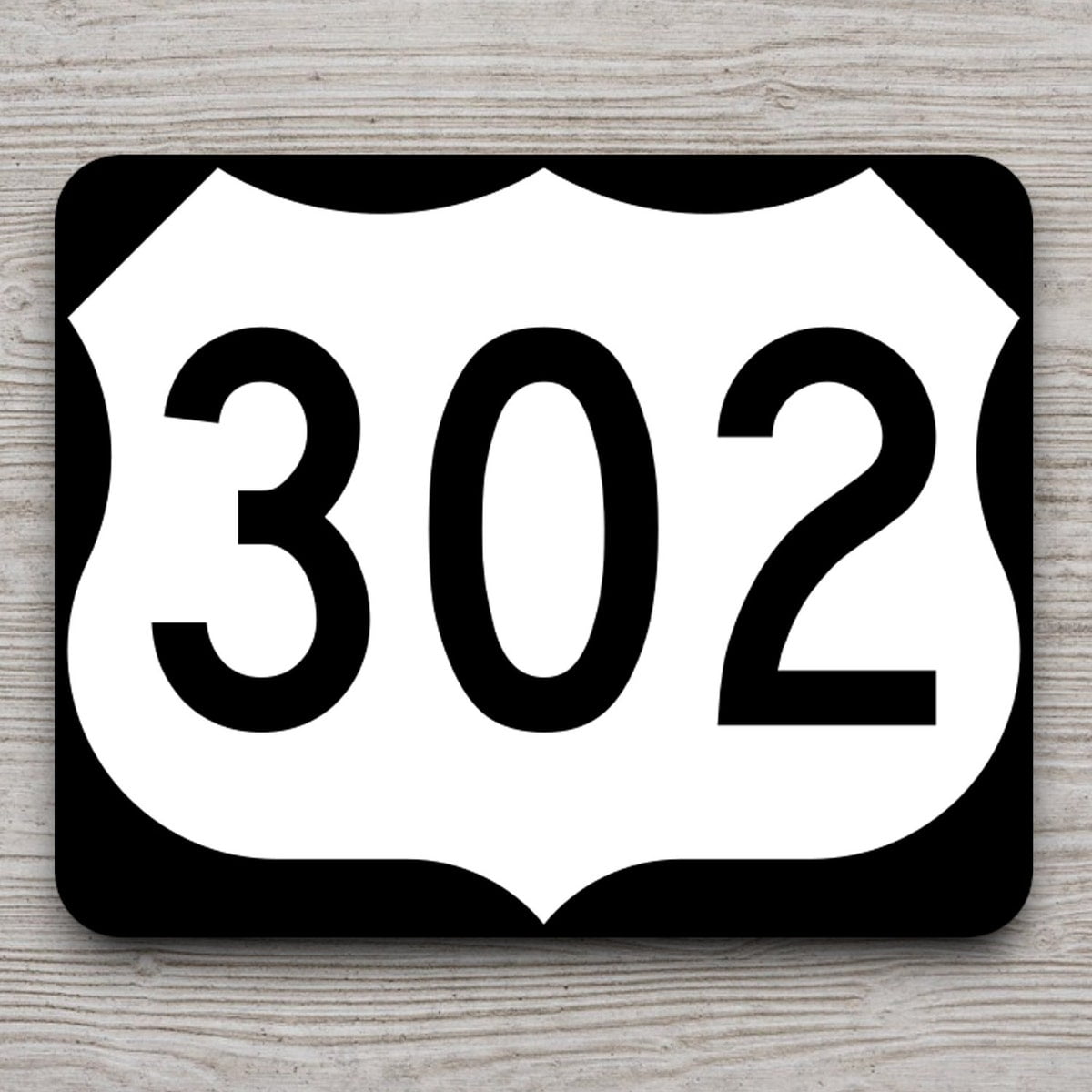 Stickly United States U.S. Route 302 Road Sign Sticker, Road Trip ...